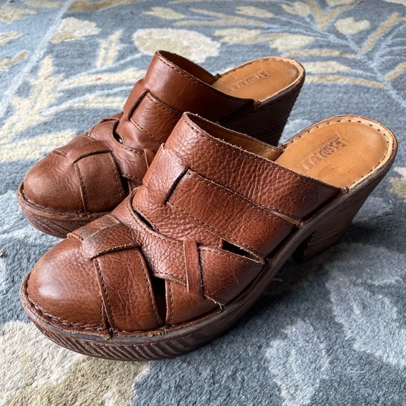 Born | Shoes | Born Pollina Light Brown Clog Size 8 | Poshmark